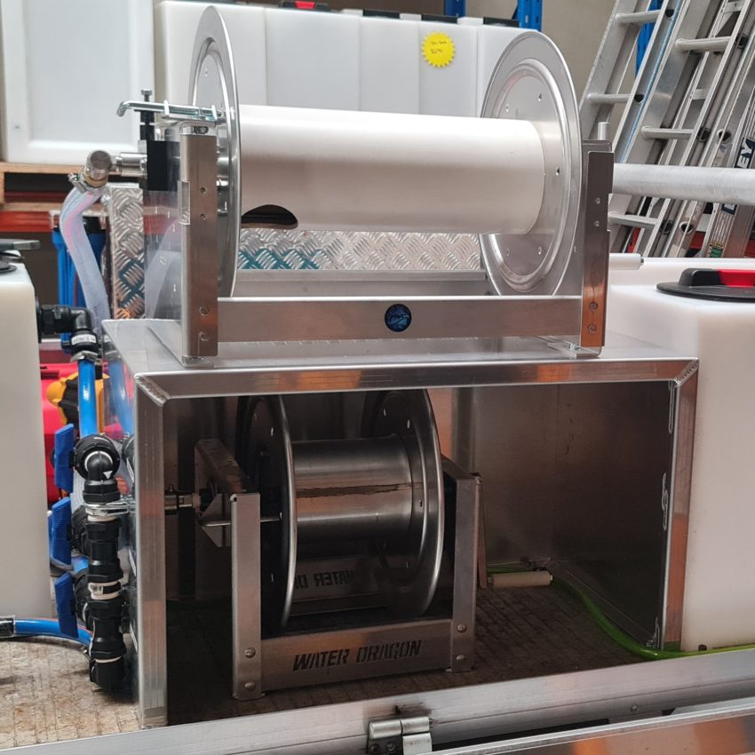 Heavy Duty Aluminium stacker box - NWC Softwash